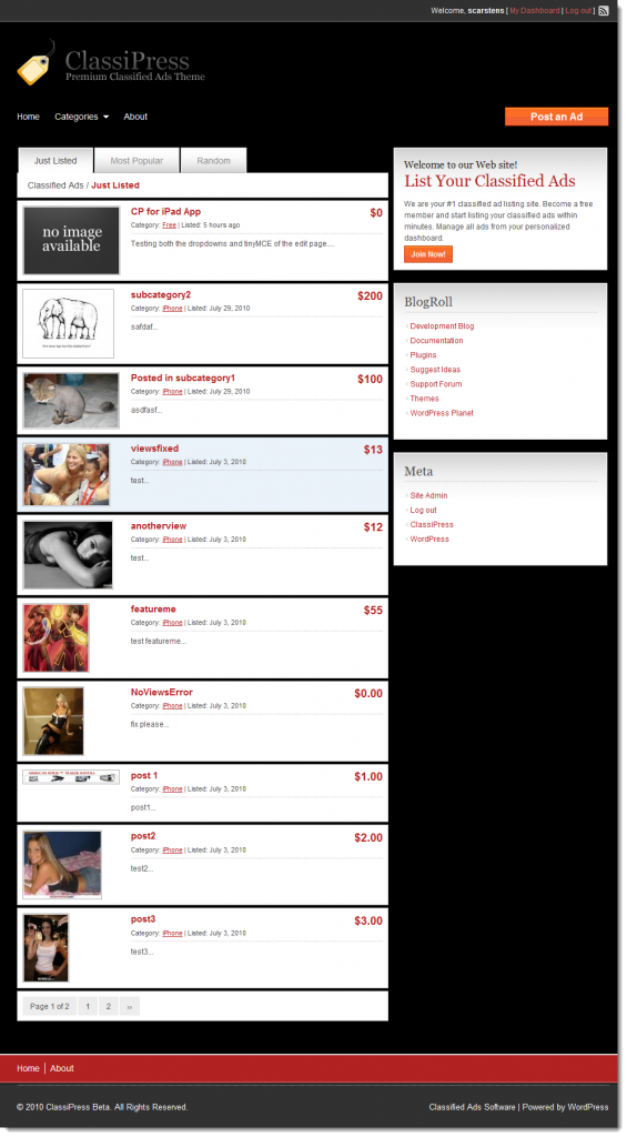ClassiPress Child Theme Tutorial (Part 1) | AppThemes