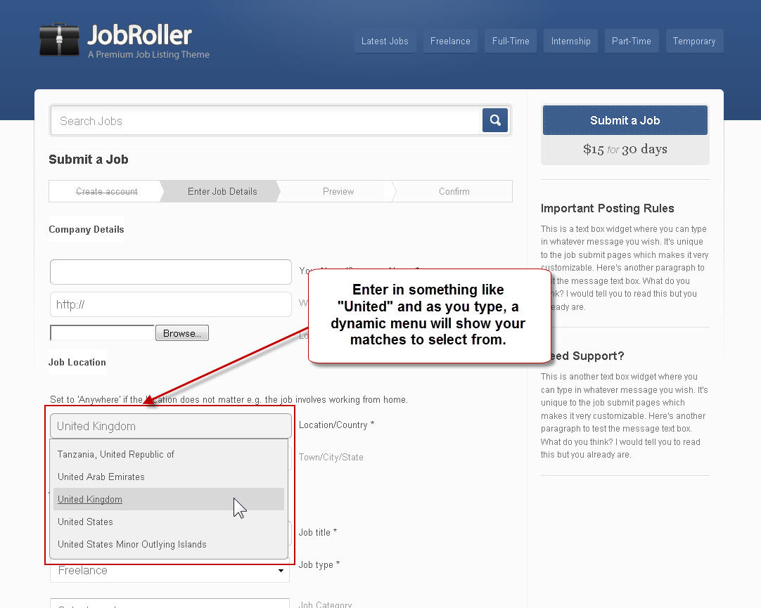 WordPress Job Board Theme